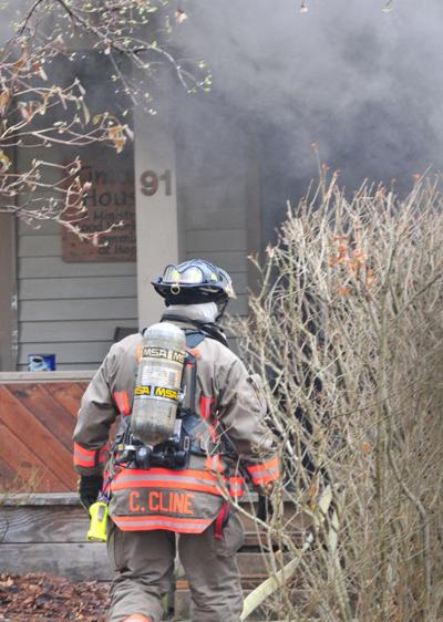 No injuries reported from structure fire at Timothy House | News ...