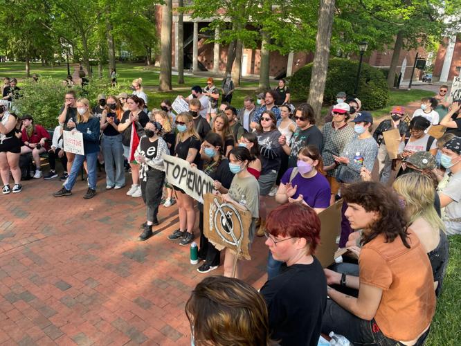 Pro-Palestinian protesters ask Ohio University to divest from Israel ...