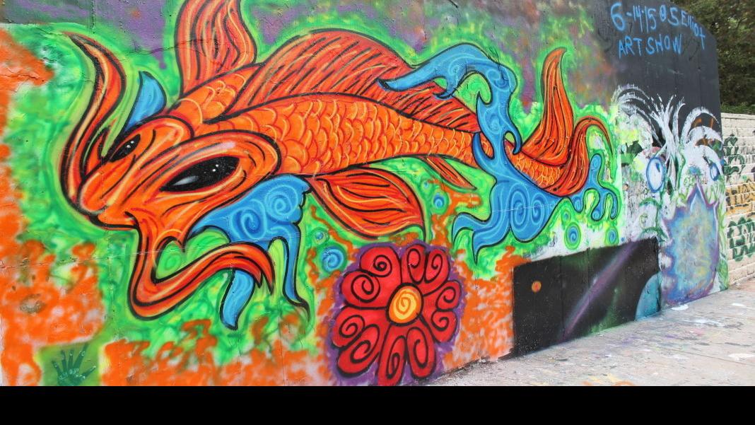 Koi fish graffiti | News | athensmessenger.com