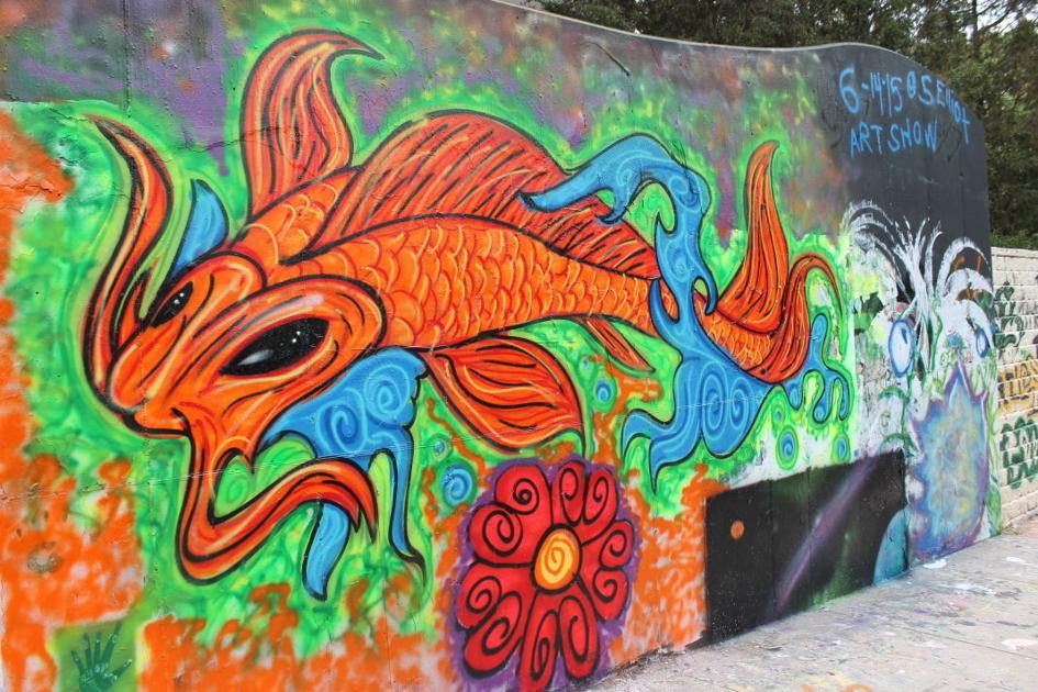 Koi fish graffiti | News | athensmessenger.com