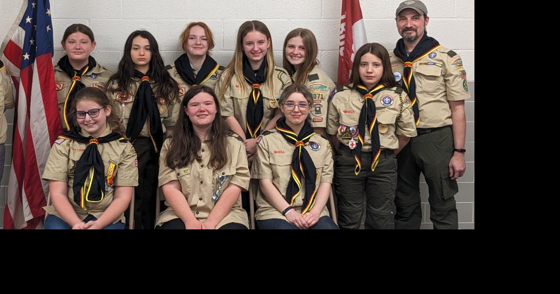 Athens County's only BSA Troop for girls earns gold in Journey to ...