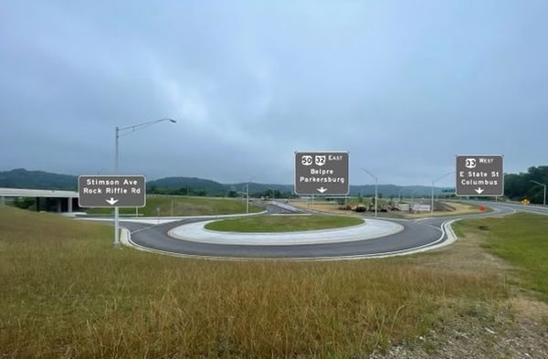 Ohio Department of Transportation opens roundabout | News ...