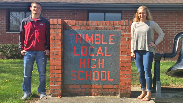 Trimble High School valedictorian tops in the class and on the field ...