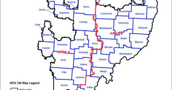 PUCO considers options with 740 area code running out of available ...