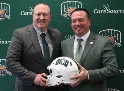 John Hauser officially introduced as Ohio head football coach | Ohio ...