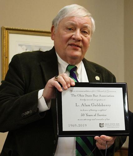 Judge Goldsberry honored by State Bar Association for 50 years of ...