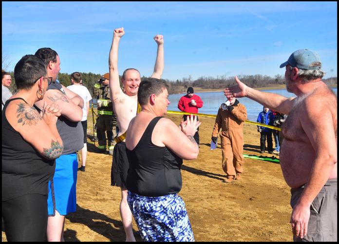 About 200 people participate in Polar Bear Plunge | News ...