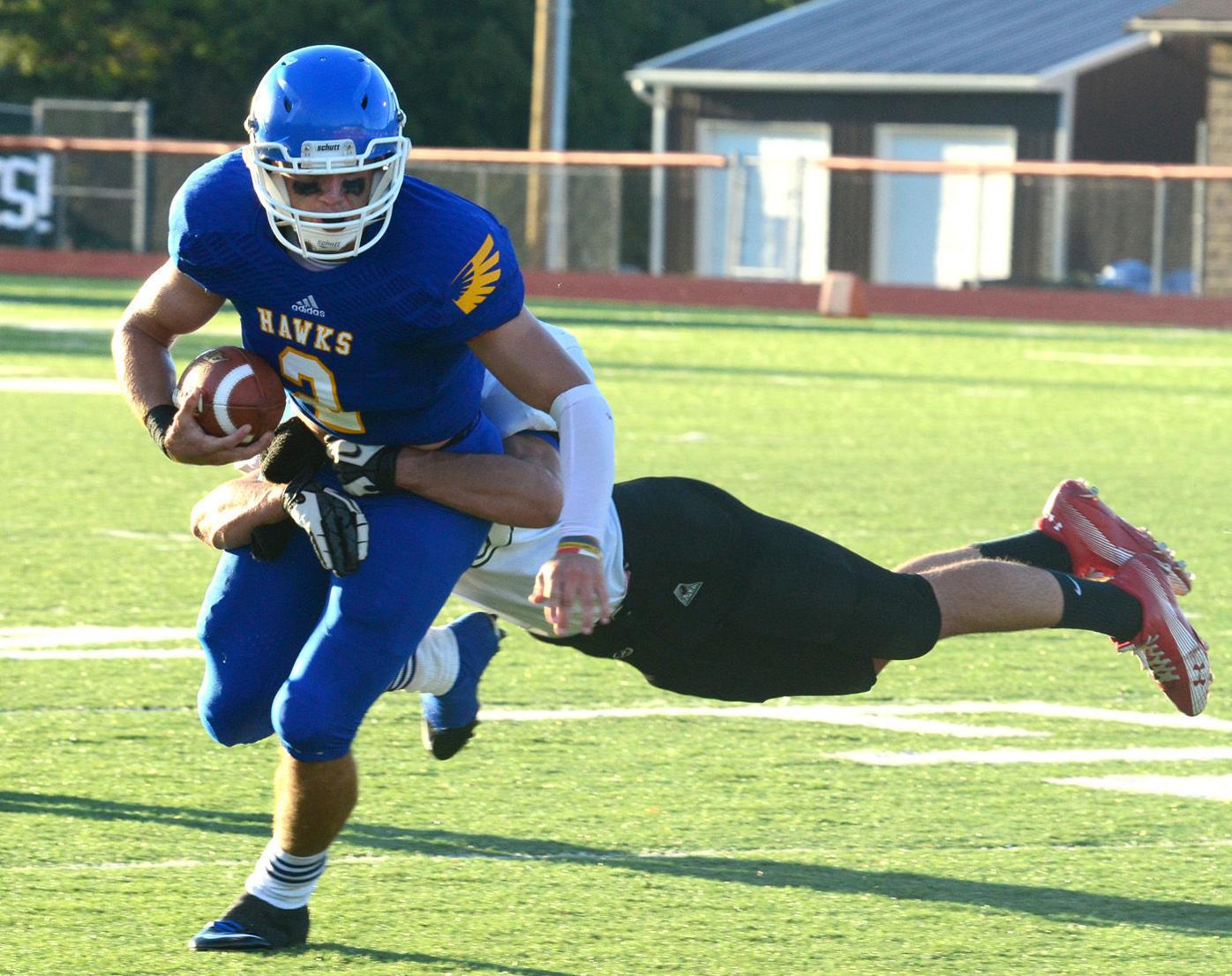 Hawks soar, 52-2, in home opener | Local Sports | athensmessenger.com