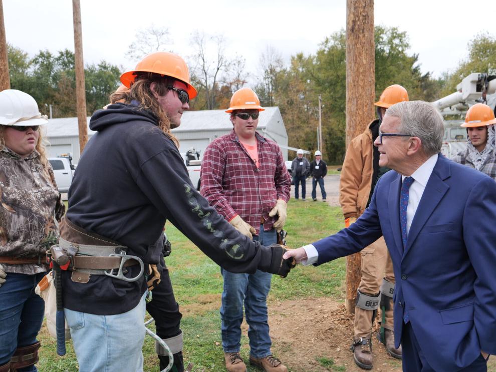 Gov. Mike DeWine visits Southeast Ohio, tours Tri-County Career Center ...
