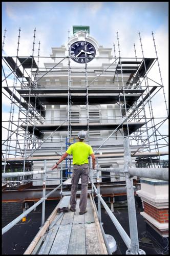 Clock tower renovations | News | athensmessenger.com