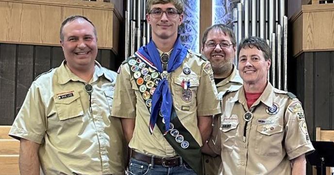 Logan Meek receives Eagle Scout rank | Connect | athensmessenger.com