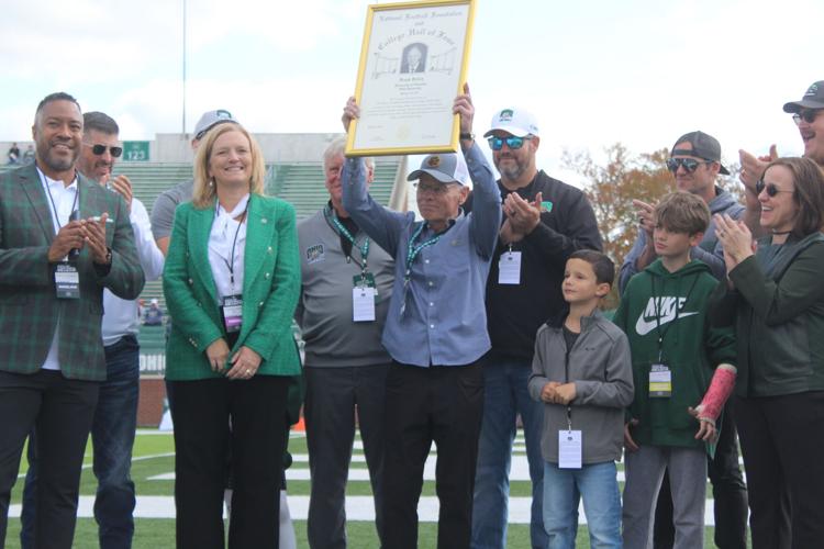 Frank Solich honored before entrance to College Football Hall of Fame ...