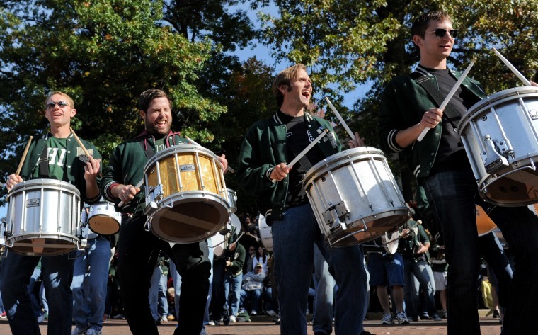 Around 600 alumni band members returned to bid farewell to beloved ...