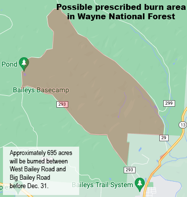 Wayne National Forest to hold prescribed burn of about 695 acres in ...
