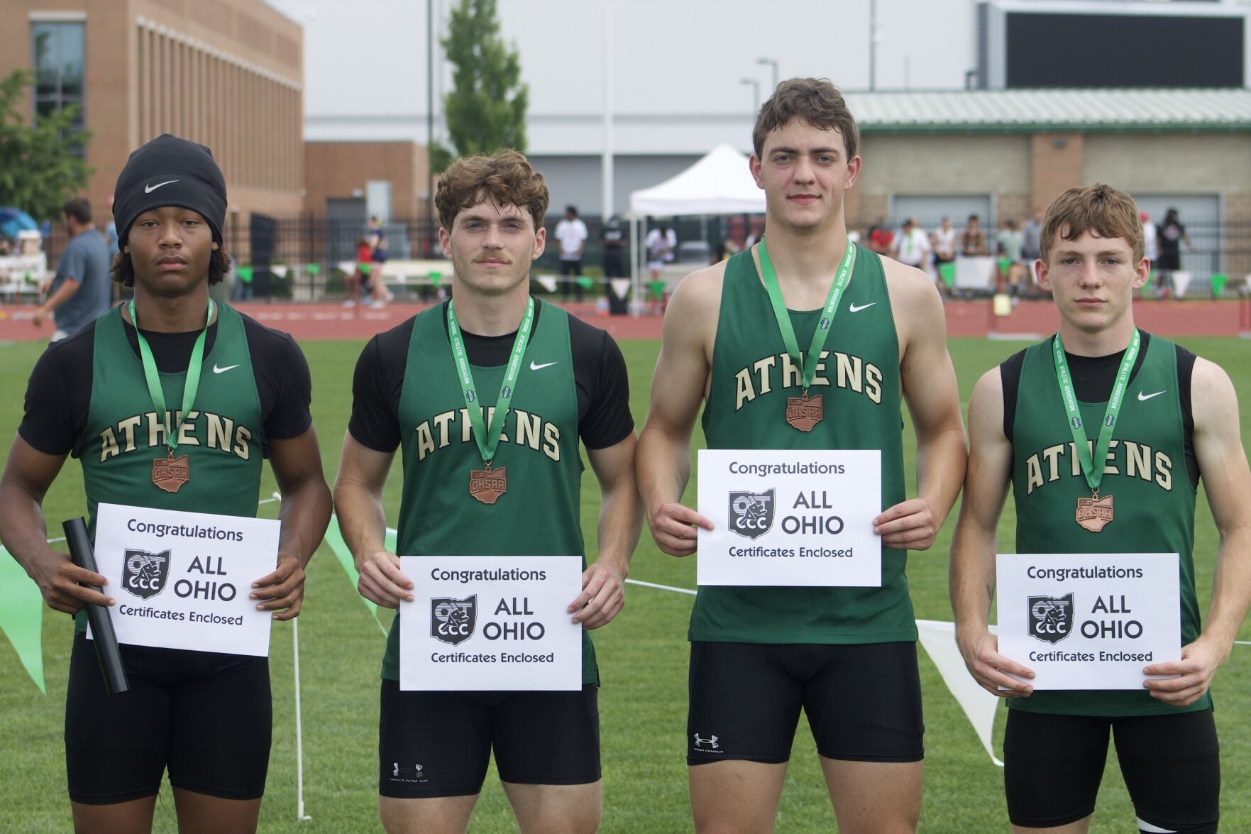 Athens boys set new 4x100 school record, finish fourth with All-Ohio ...