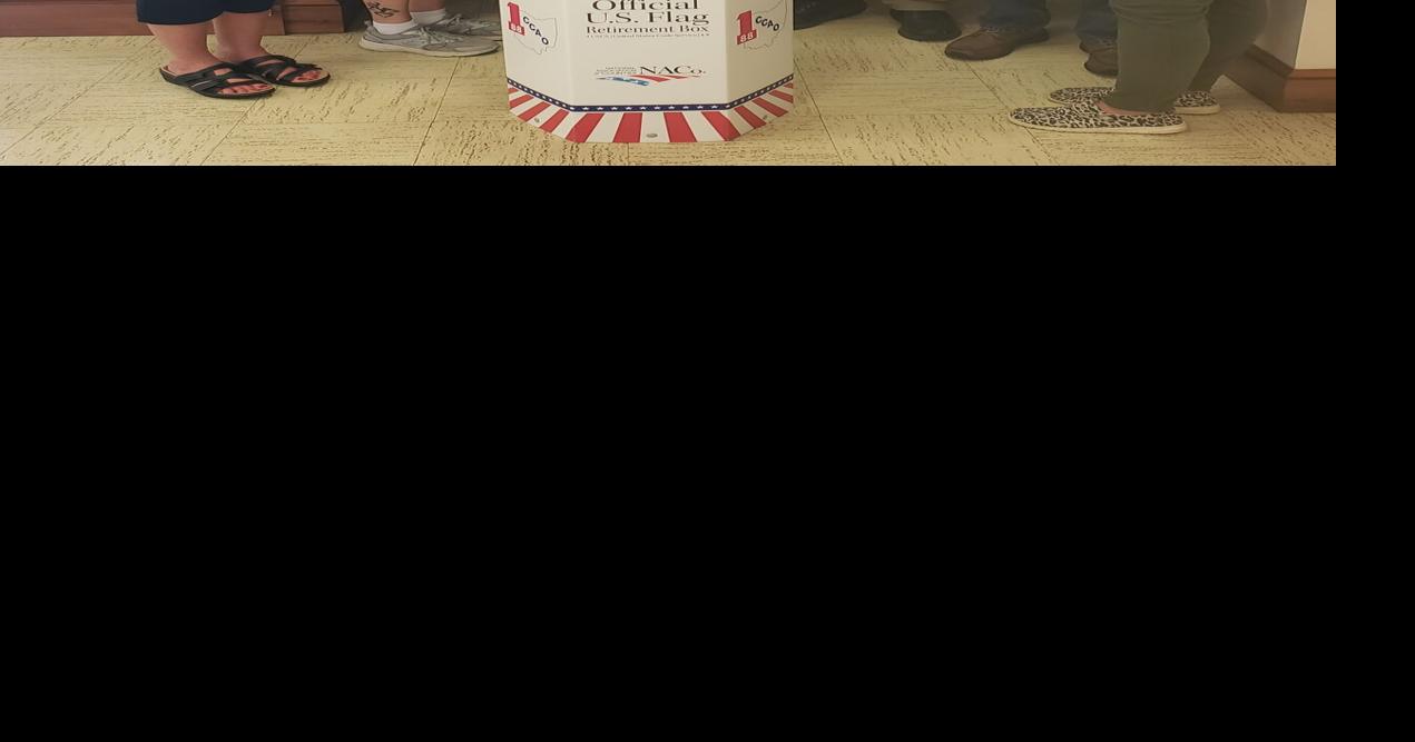 Flag disposal box available at Title Office | News | athensnews.com