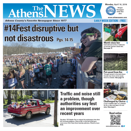 11 covers from The Athens NEWS' past coverage of Number Fest | Local ...