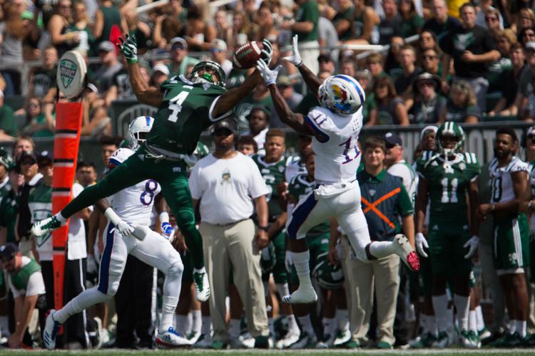 Ohio rebounds from last week, snagging win against Big 12's Kansas at ...