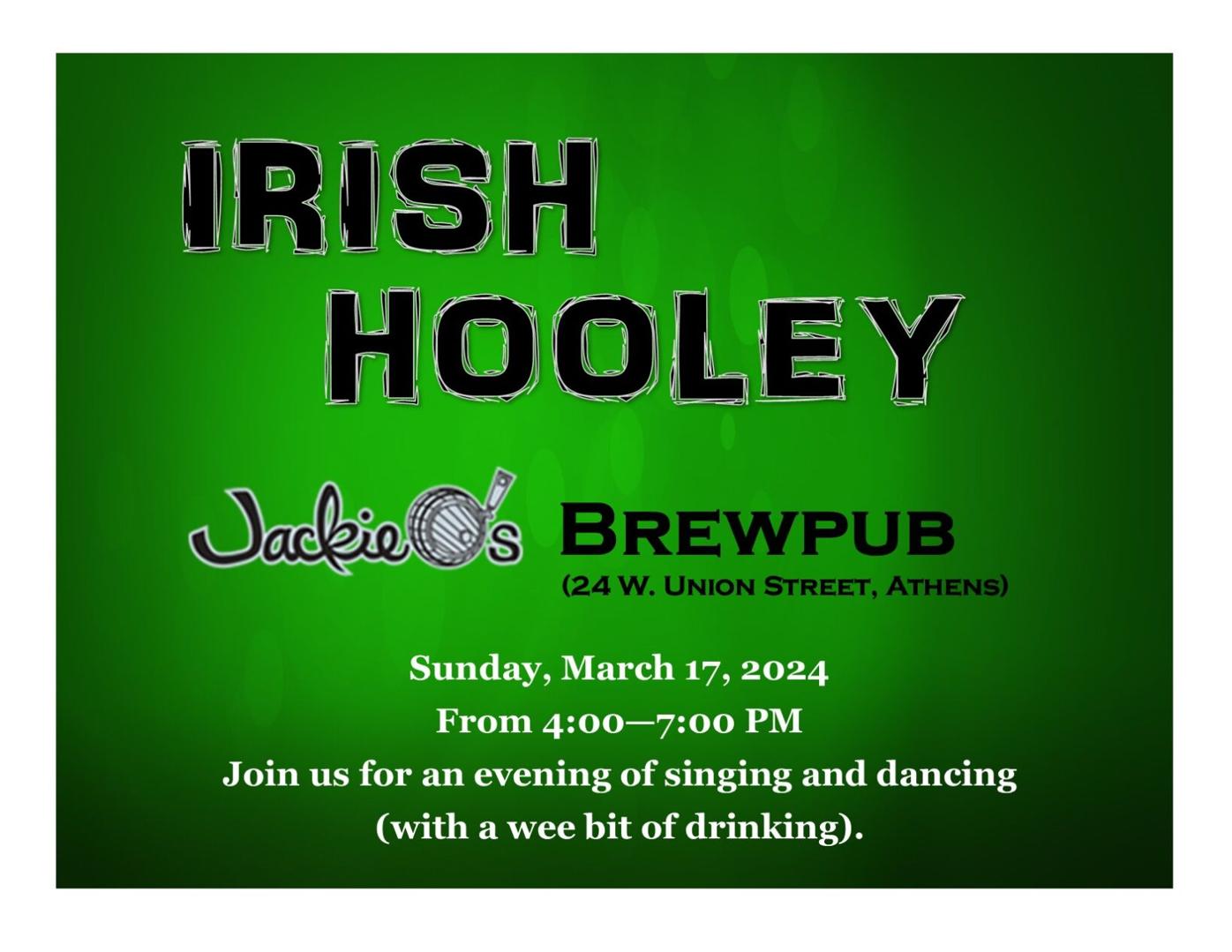 Irish Hooley | Arts | athensnews.com