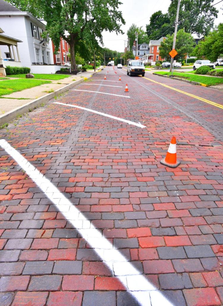 City of Athens tests diagonal parking on part of College Street | News ...