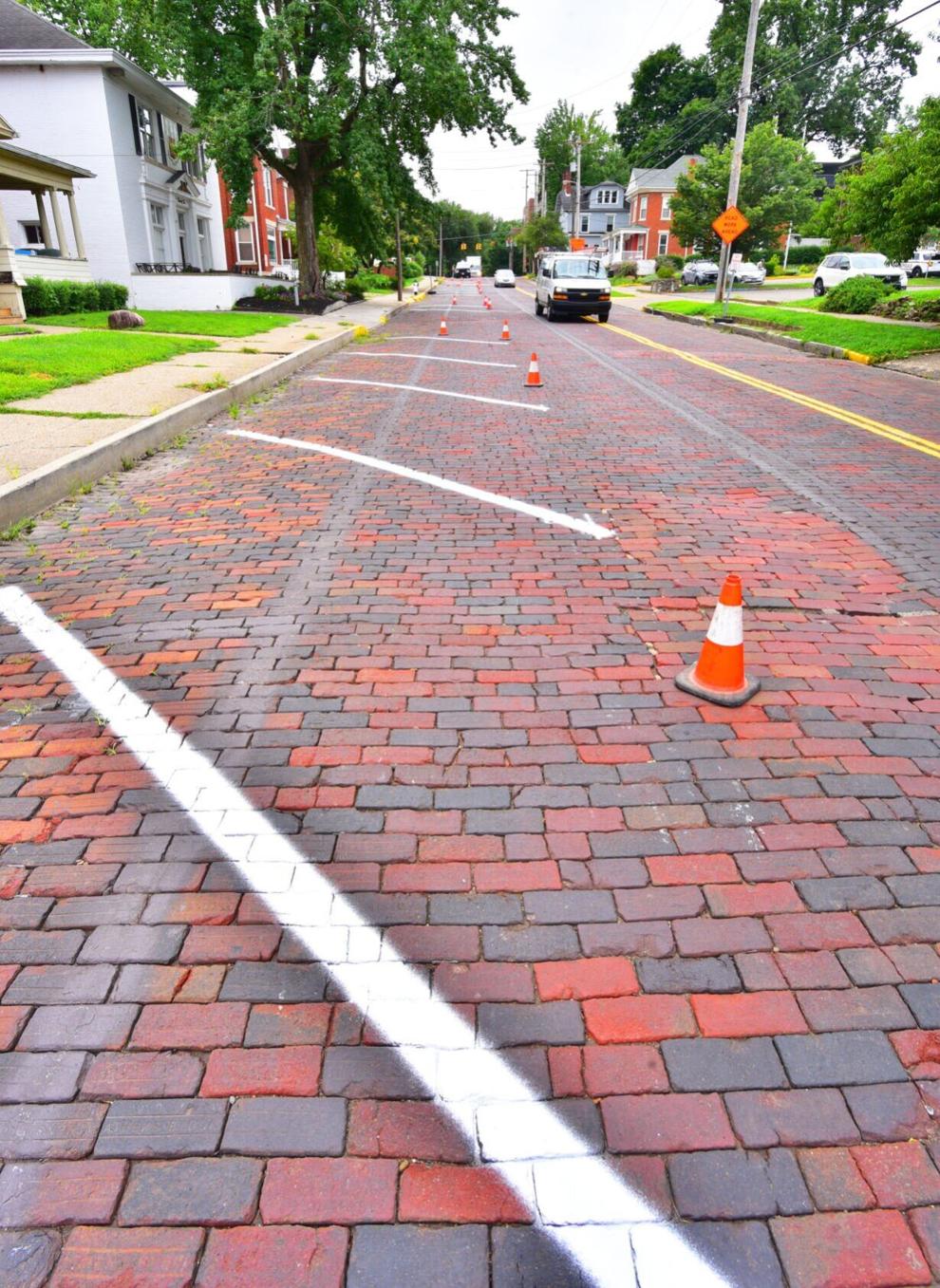 City of Athens tests diagonal parking on part of College Street | News ...