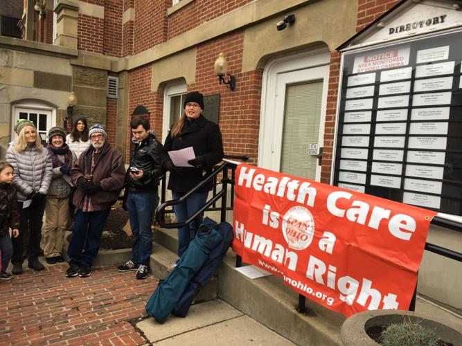 Uptown rally calls for 'health care for all' | Local News | athensnews.com