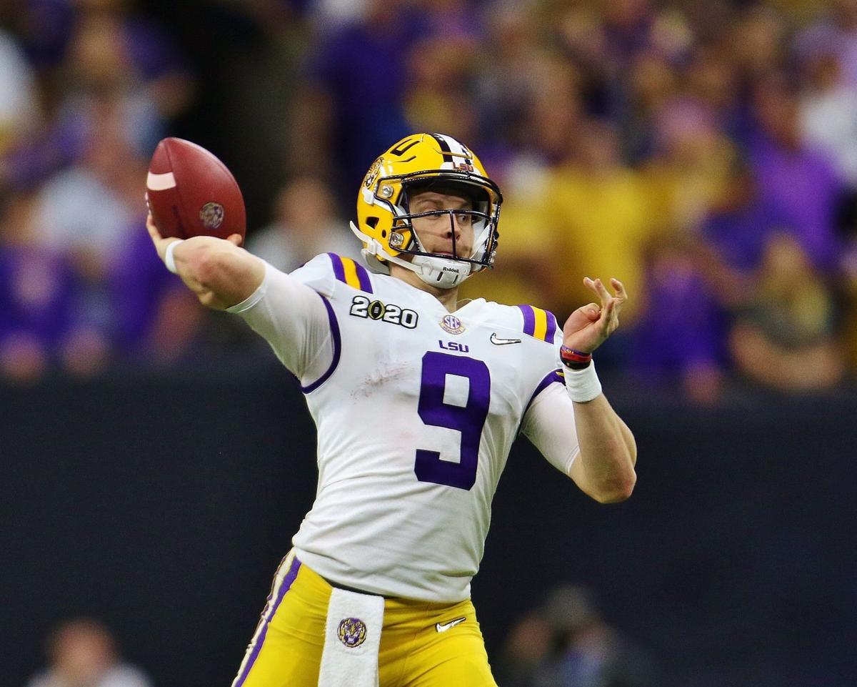 Joe Burrow achieves his dream, a national title | Photo Galleries ...