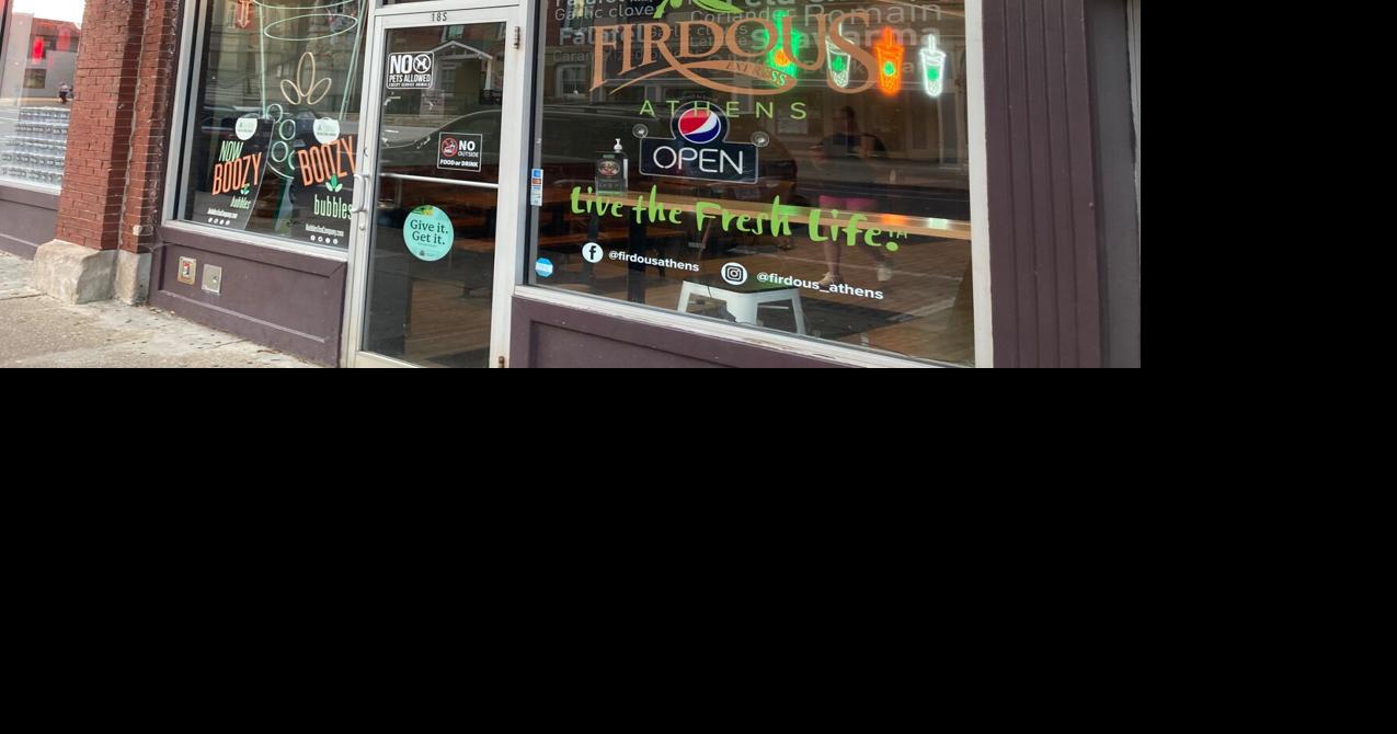 Bubbles and Firdous Express offer smoothies, teas and Mediterranean ...