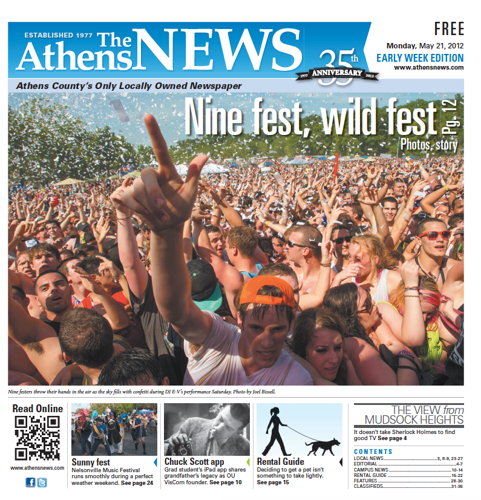 11 covers from The Athens NEWS' past coverage of Number Fest | Local ...