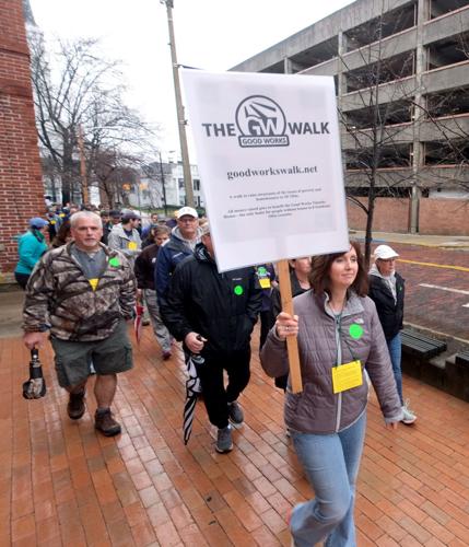 Nearly 300 brave weather threat for Good Works Walk | Local News ...