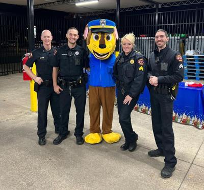 APD Participates In Blue Santa Event | News | athensreview.com