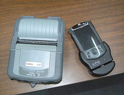 APD using electronic ticket writers | Local News | athensreview.com