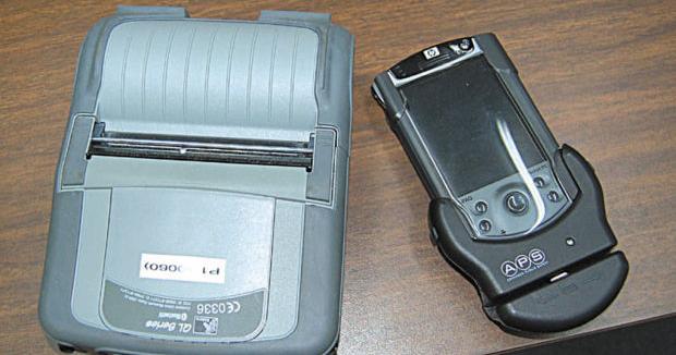 APD using electronic ticket writers | Local News | athensreview.com