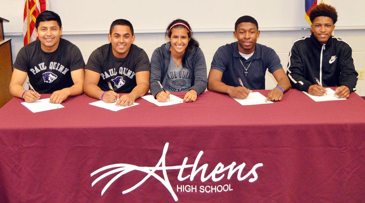 Athens athletic program sends five to next level | Sports ...