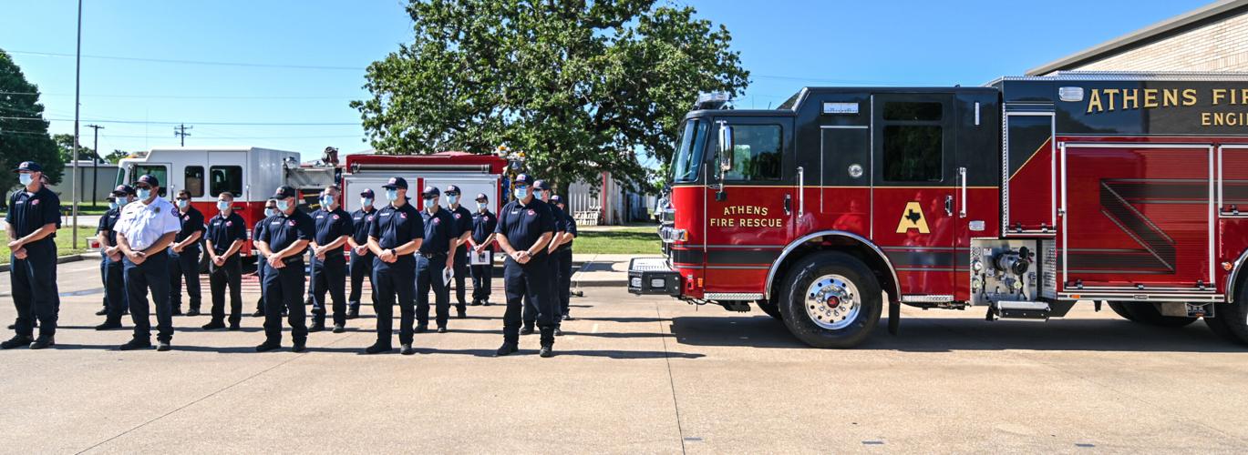 Athens dedicates new fire engine | News | athensreview.com