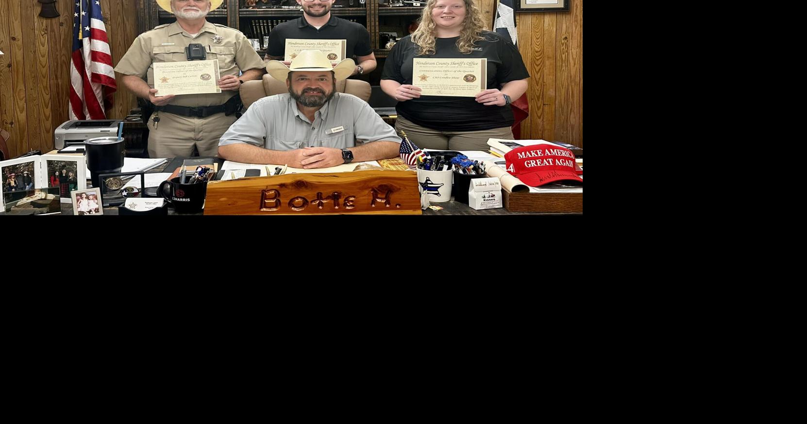 HCSO Awards Q1 Leaders | News | athensreview.com
