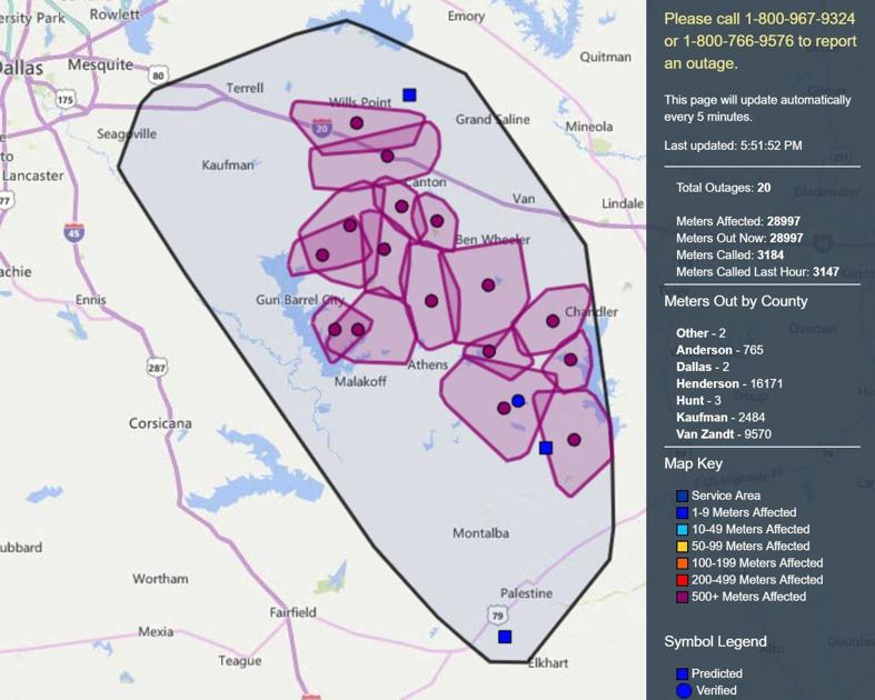 Power outages reach thousands | News | athensreview.com