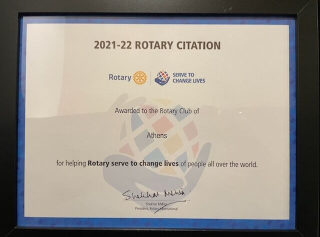 Athens Rotary Club earns District awards | News | athensreview.com