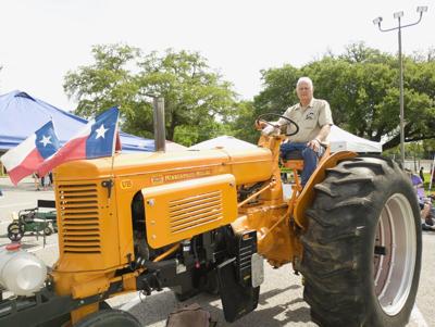 Vintage tractor club president credits his wife for his appreciation of ...