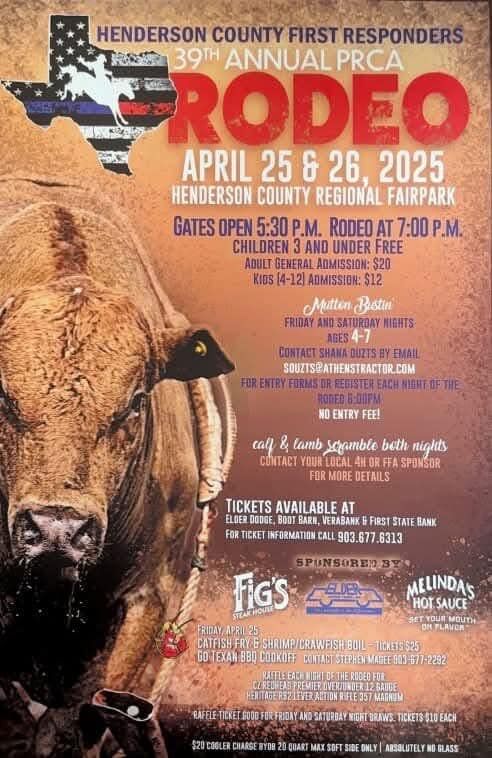 First Responders PRCA Rodeo | News | athensreview.com