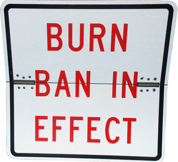 Signs aim to point out county burn bans | Local News | athensreview.com
