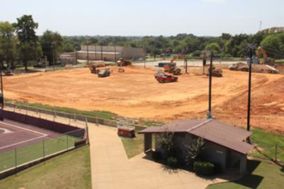 New parking lot to be available for first game at Bruce Field | Local ...