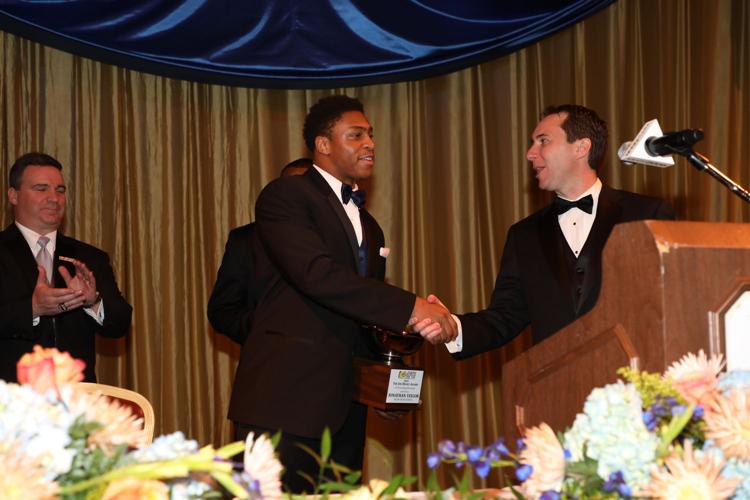 Football stars honored at Maxwell Awards Gala | Gallery ...