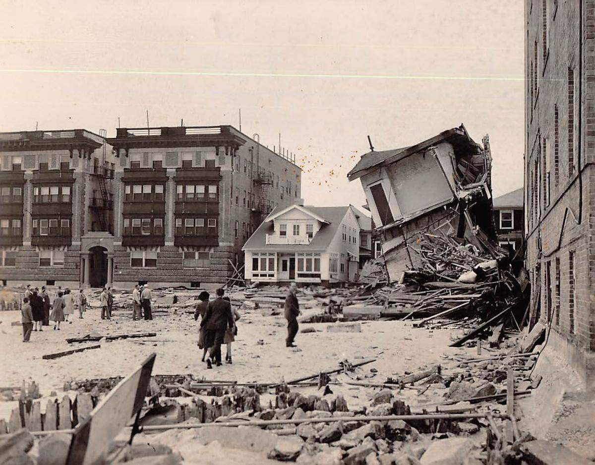 Great Atlantic Hurricane of '44 caused massive AC damage without making ...