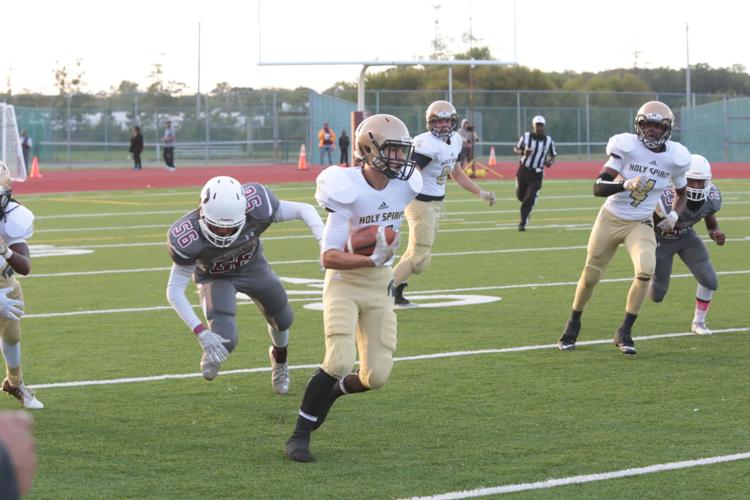 Holy Spirit vs Pleasantville High School football game ...