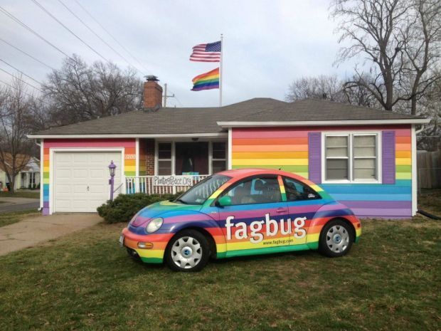 'Fagbug Nation,' a documentary of the once-vandalized car's cross-country travels, to be ...