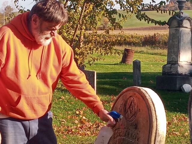 'Gone but not forgotten': Volunteers clean headstones at Cayuga County ...