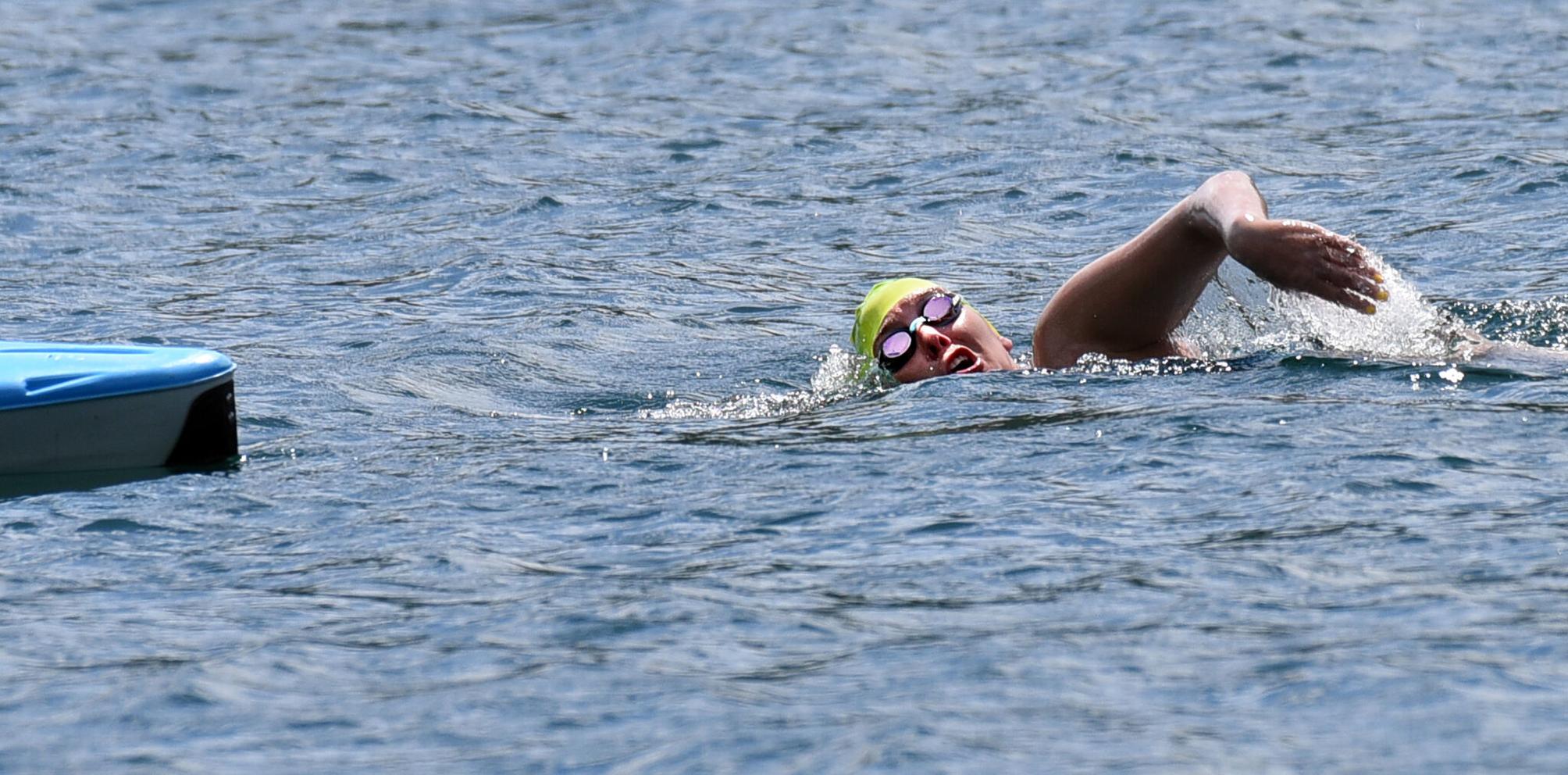 DeWitt swims 16-mile length of Skaneateles Lake (photos)