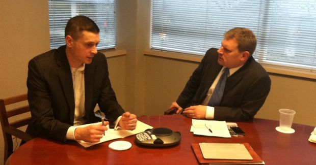 Maffei discusses economic issues with CenterState CEO's Rob Simpson