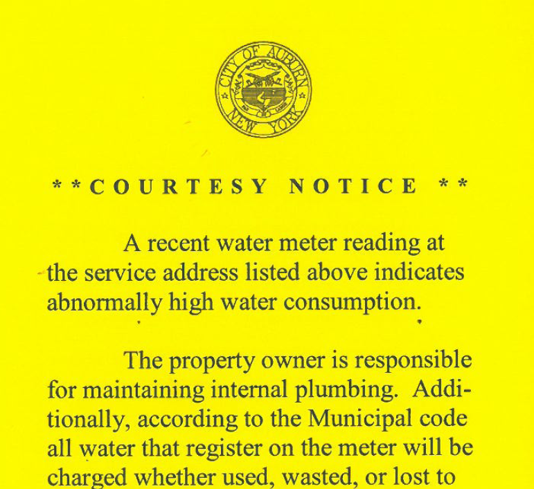 City of Auburn starts new water meter program to alert residents of ...